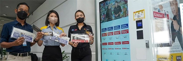 SAGA Technologies - Atlas Vending intros automated newspaper machines to Malaysia, Singapore