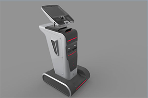 SAGA Technologies - Emerico unveils R35 self-service robot for banking ...