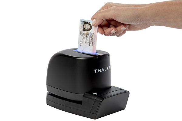 SAGA Technologies - Thales introduces double-sided ID card reader