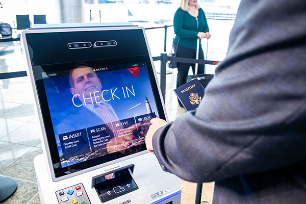 SAGA Technologies - Embross deploys CUSS platform airport passenger kiosks