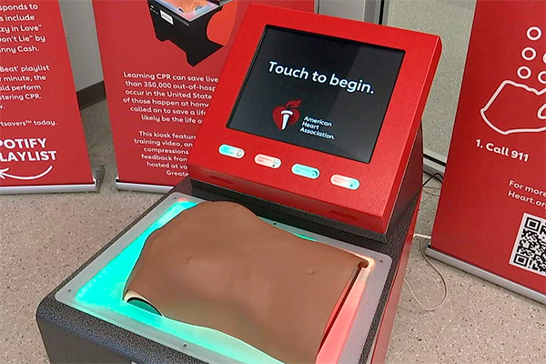 SAGA Technologies - Mobile hands-only CPR kiosk arrives in Philadelphia
